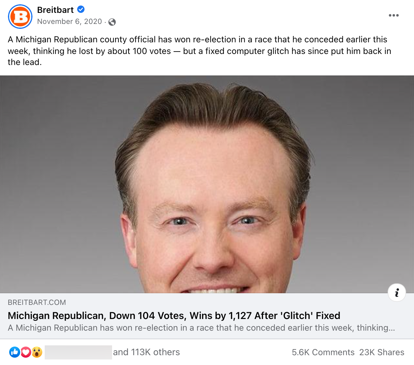 Breitbart thrives on Facebook, in part because the platform rewards sensational photos and ...